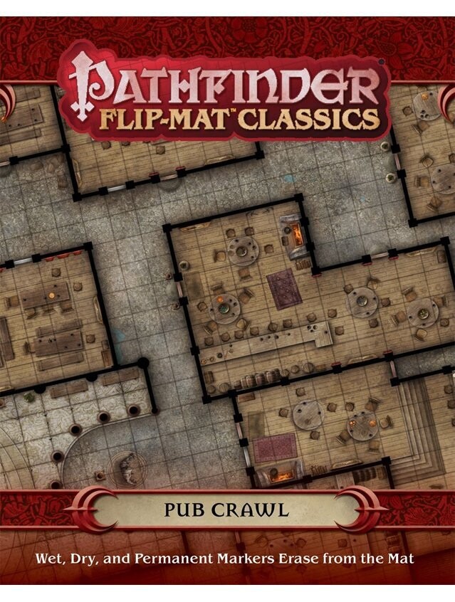 Pathfinder RPG Flip-Mat Classics Pub Crawl Pathfinder RPG Flip-Mat Classics Pub Crawl