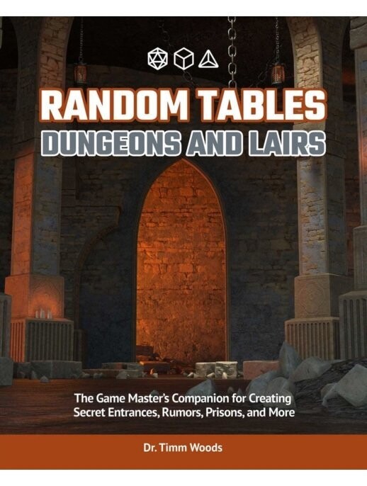 Random Tables Dungeons And Lairs