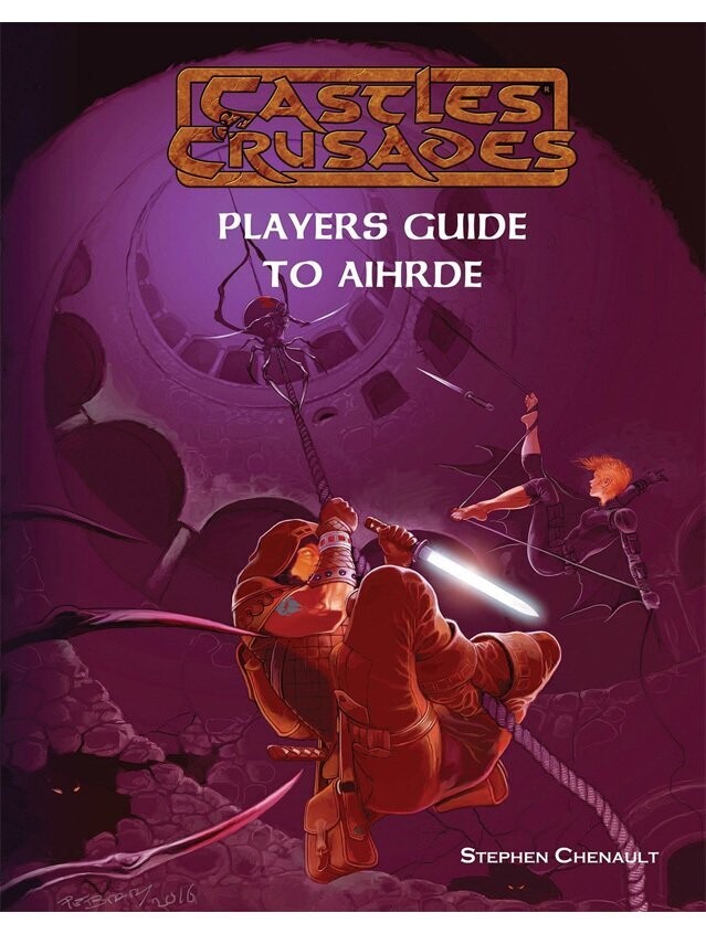 Castles & Crusades RPG Player's Guide To Aihrde (Hardback + PDF)