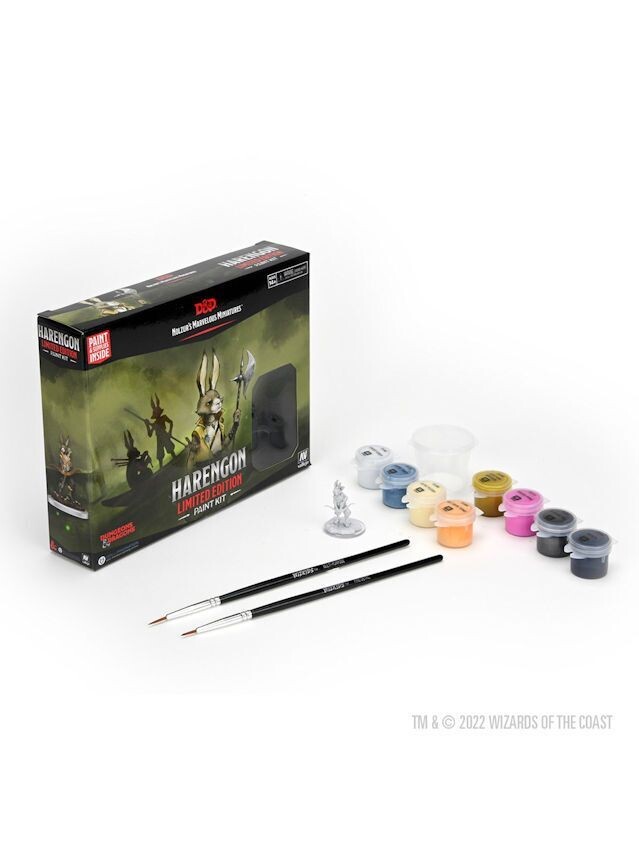 Dungeons & Dragons Nolzur's Marvelous Miniatures Harengon Paint Kit