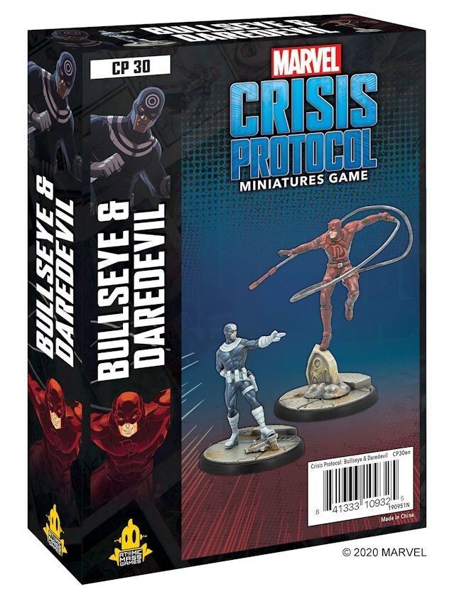 Marvel Crisis Protocol Bullseye & Daredevil