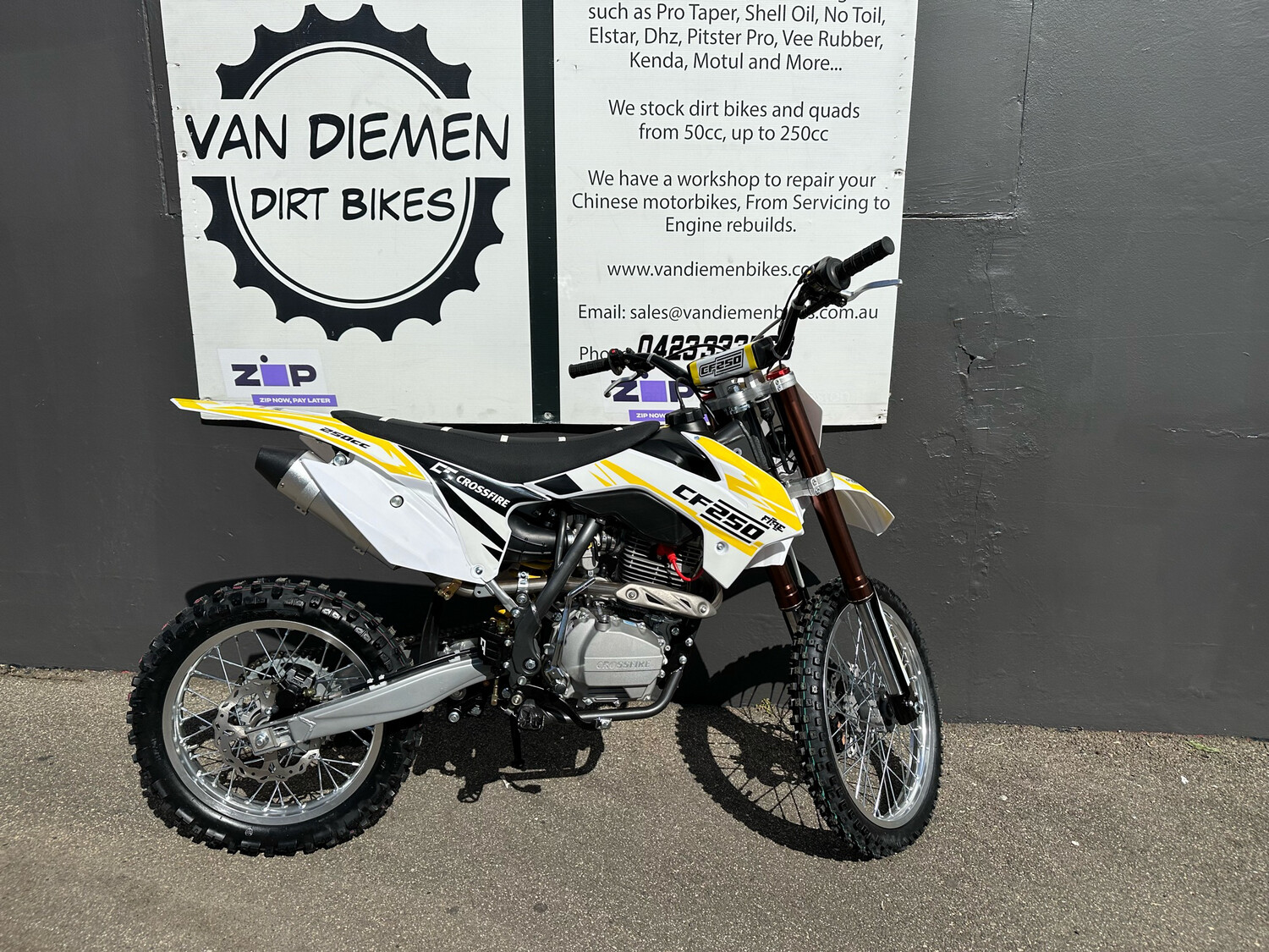 Crossfire CF250 Yellow