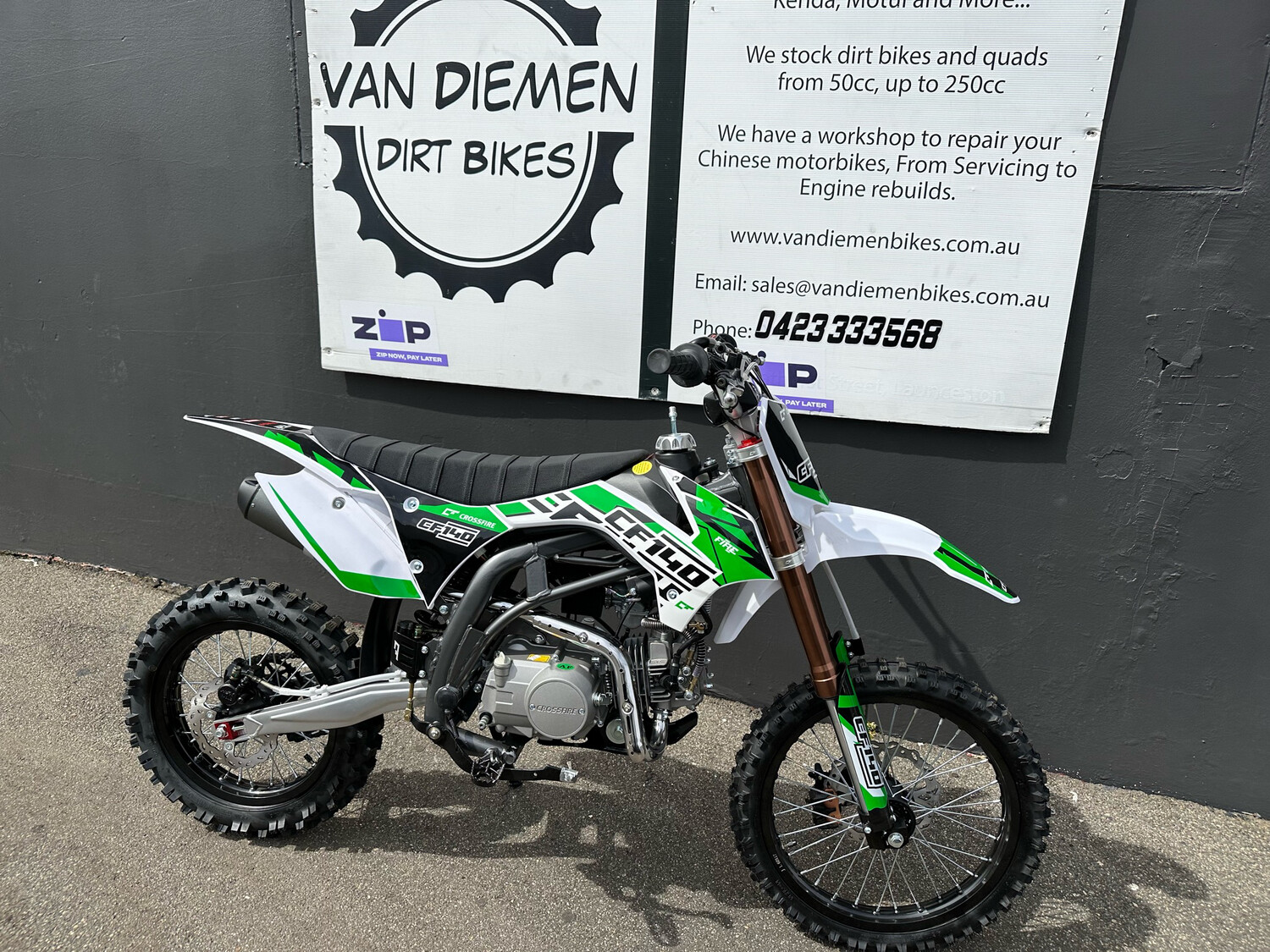 Crossfire CF140 Green/White