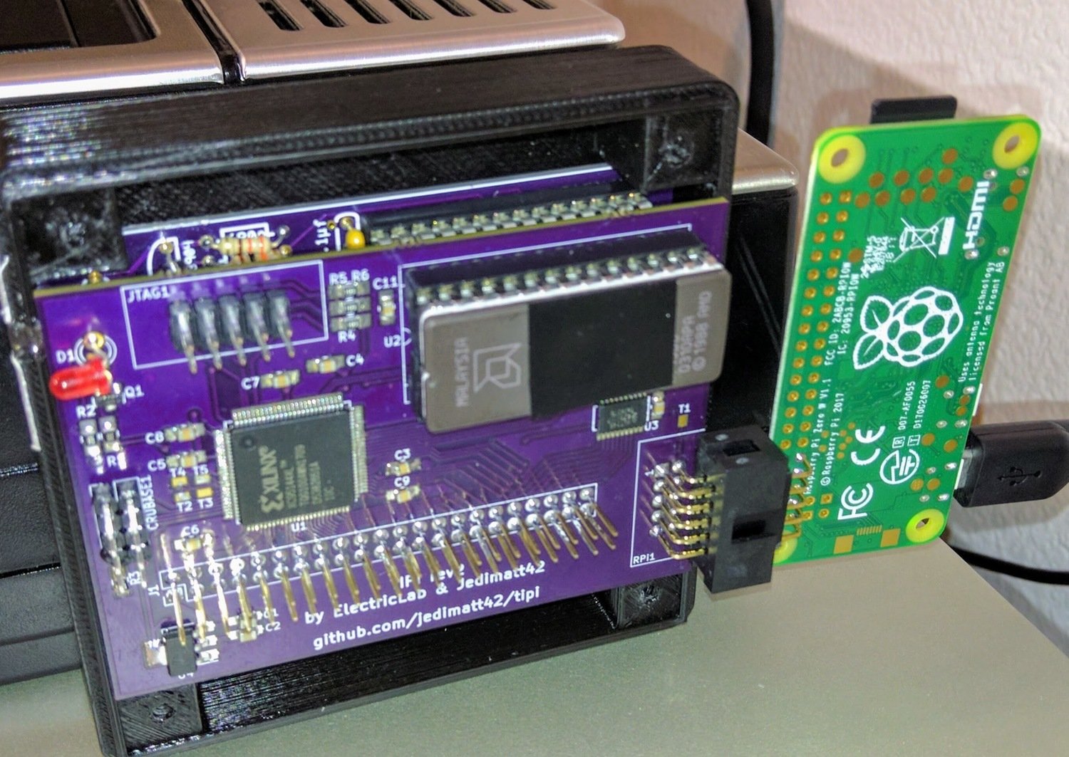 Raspberry Pi Zerow Pre Soldered With Tipi Connector Store Retro Computer Shopper 
