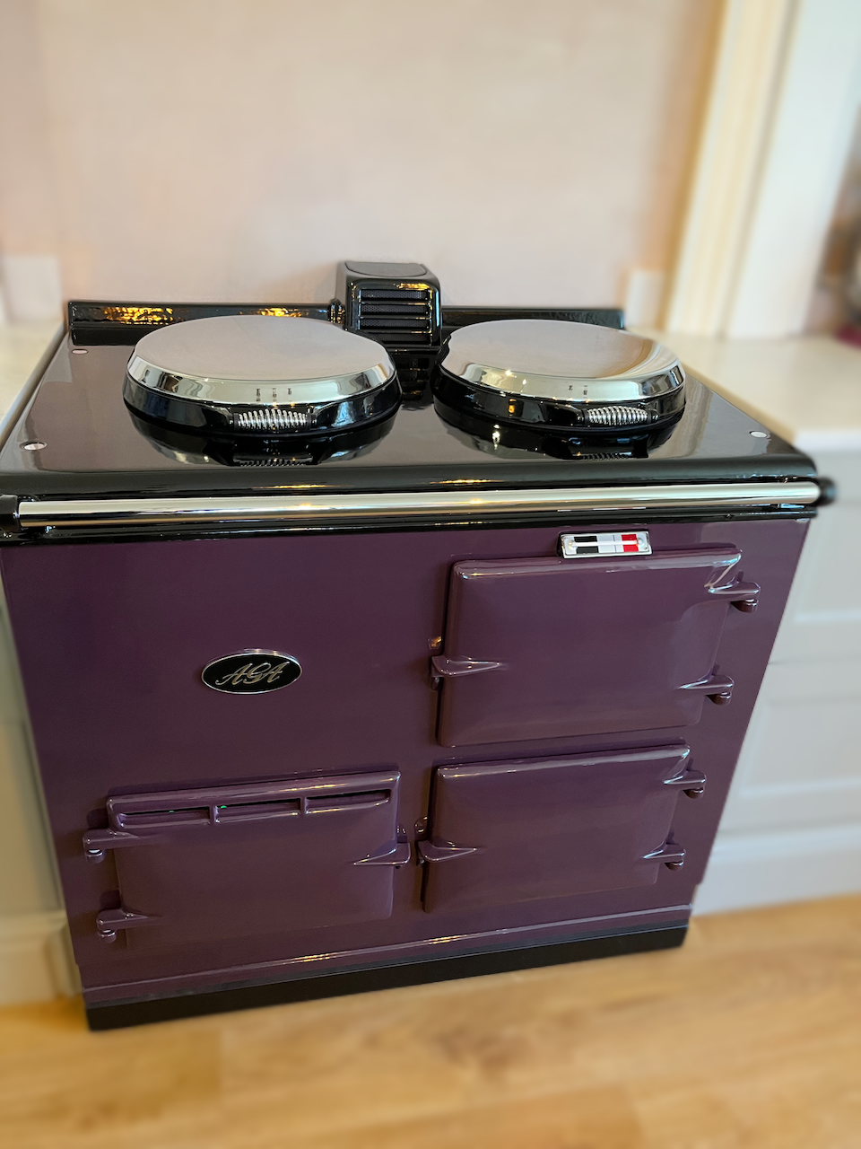Reconditioned 2 Oven ElectricKit Aga Cooker (Plum)