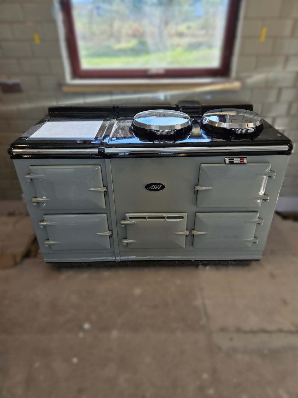 Reconditioned 4 Oven Oil Aga Cooker (French Grey)