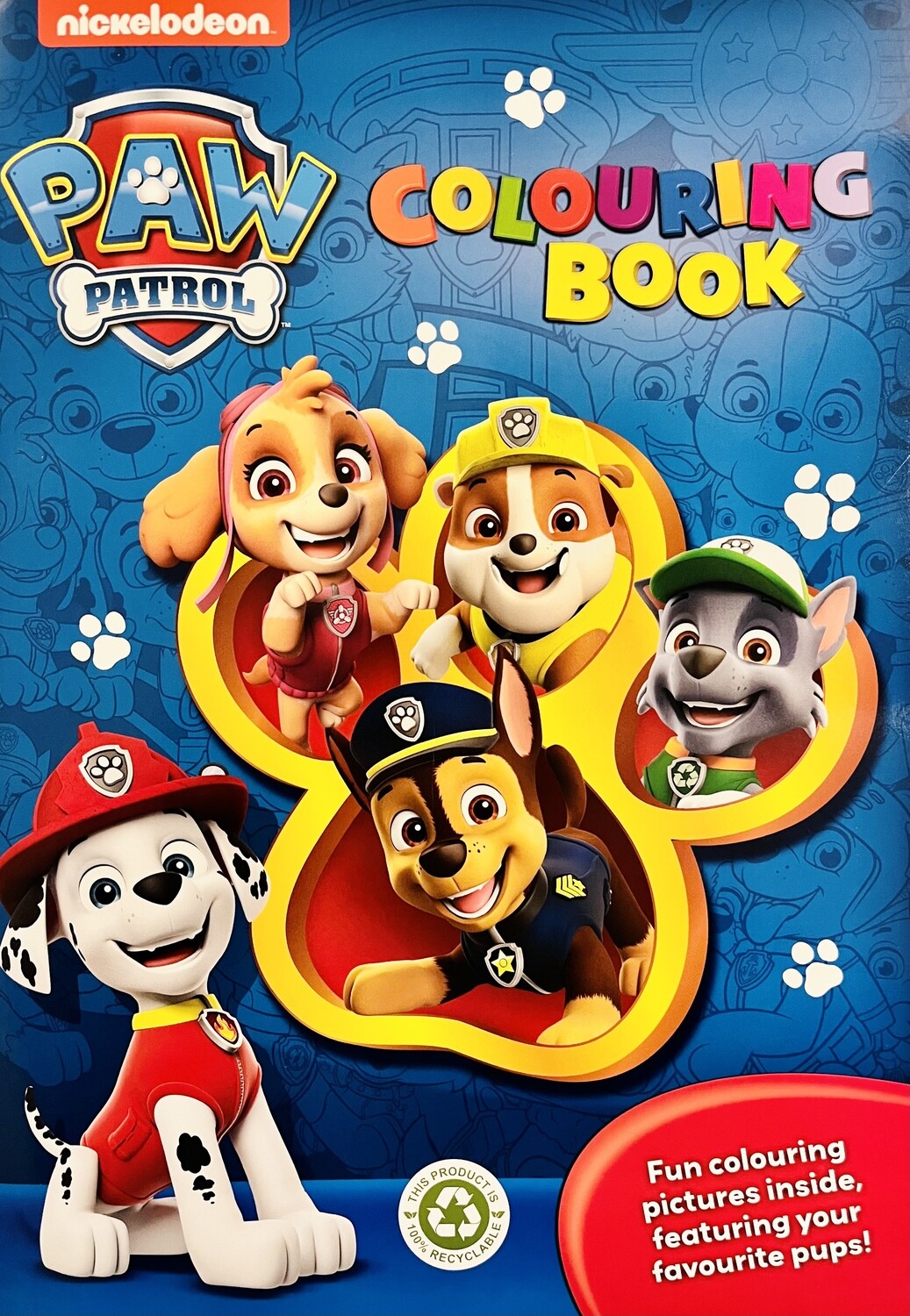 Paw Patrol Colouring Book