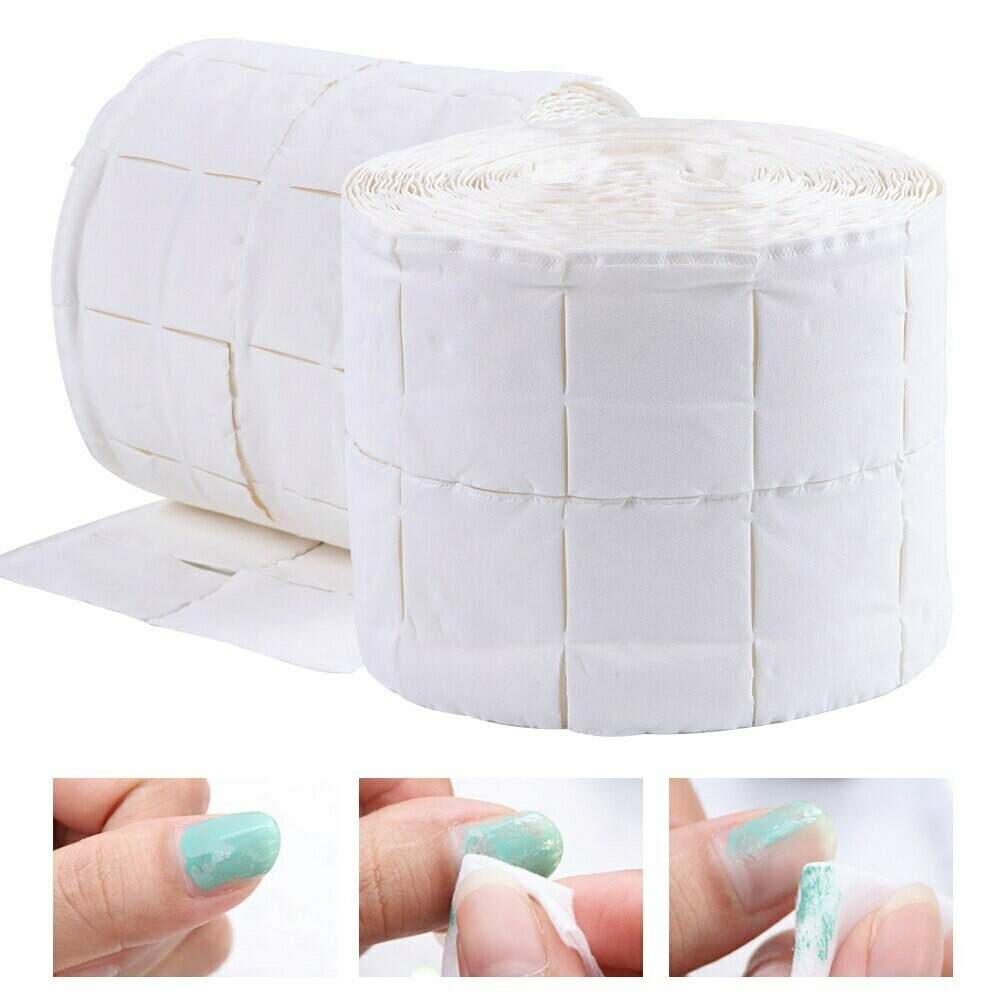 Rollo Wipe para uñas blanco 500u