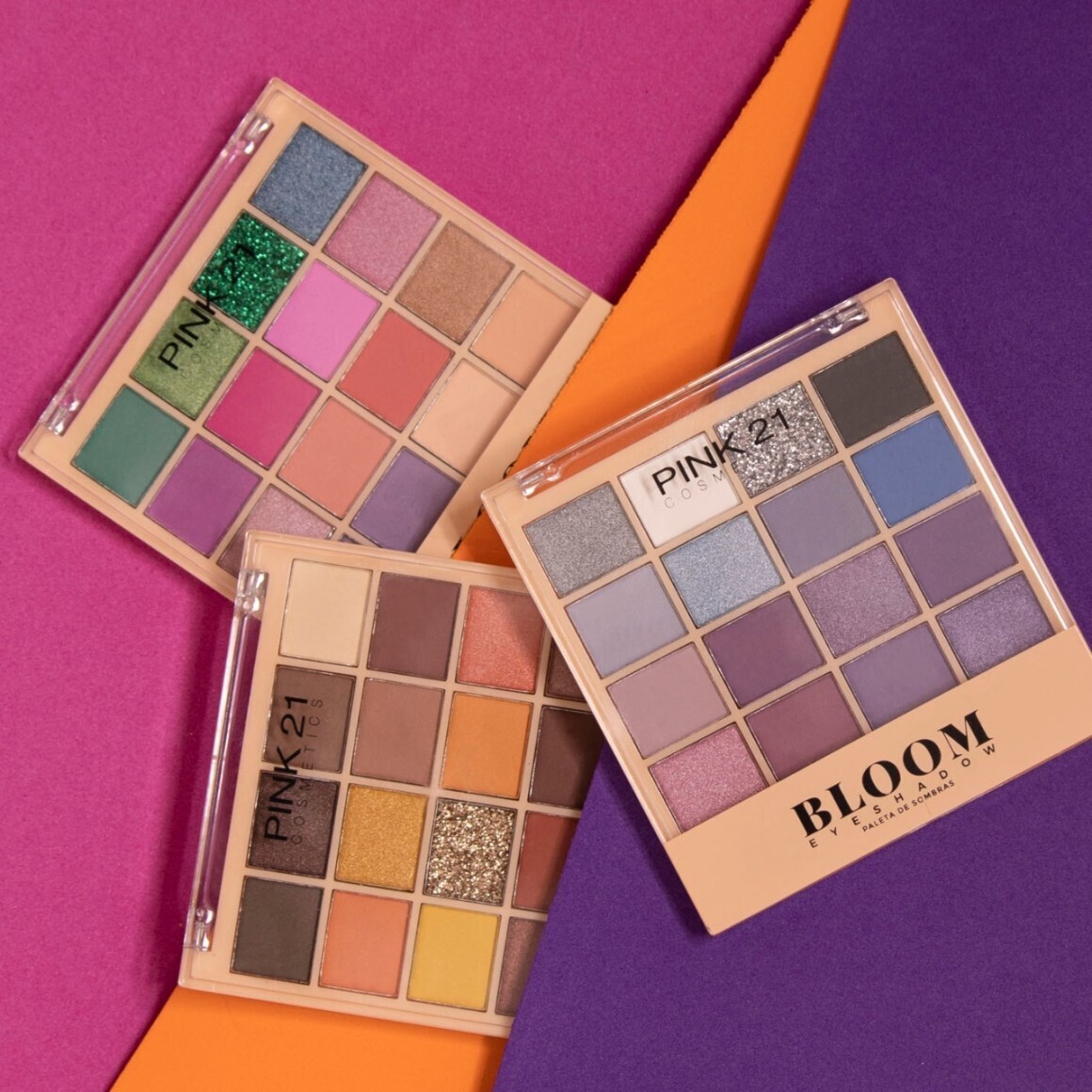 PALETA DE SOMBRAS BLOOM PINK 21
