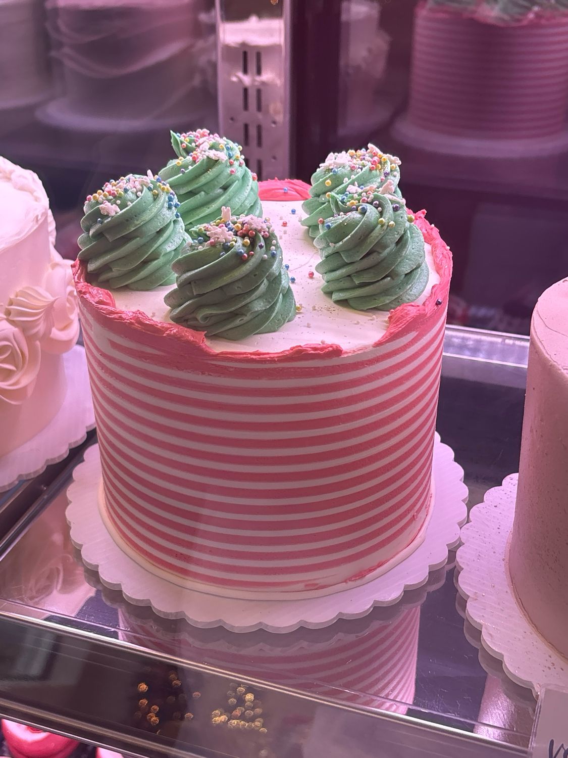 Chocolate Peppermint Cake