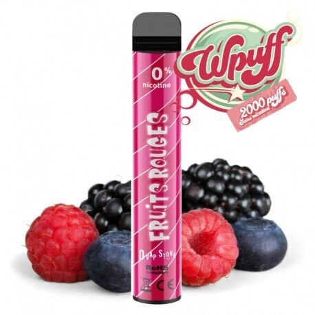 Wpuff -Fruits rouges 2000 - Liquideo