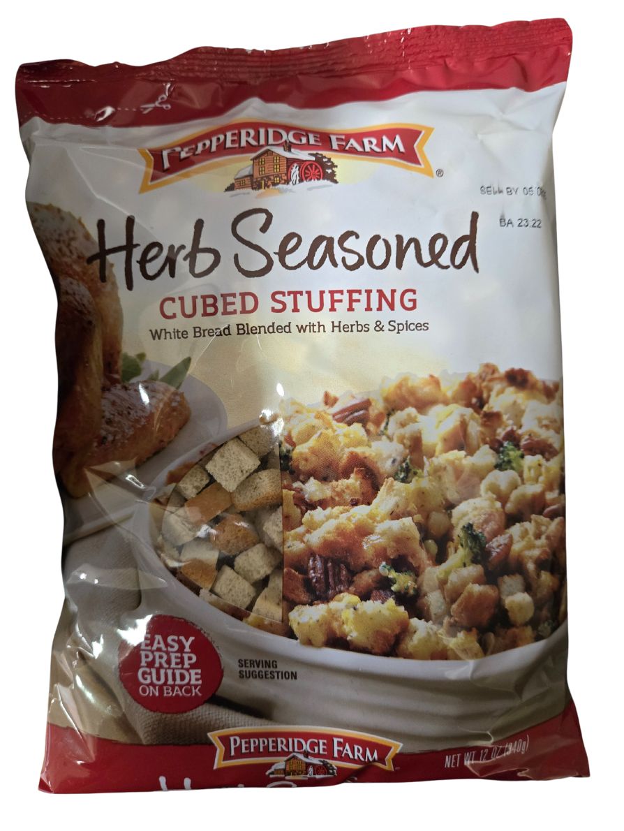 Pepperidge Farms Herb Seasoned Cubed Stuffing – Online Order Form ...