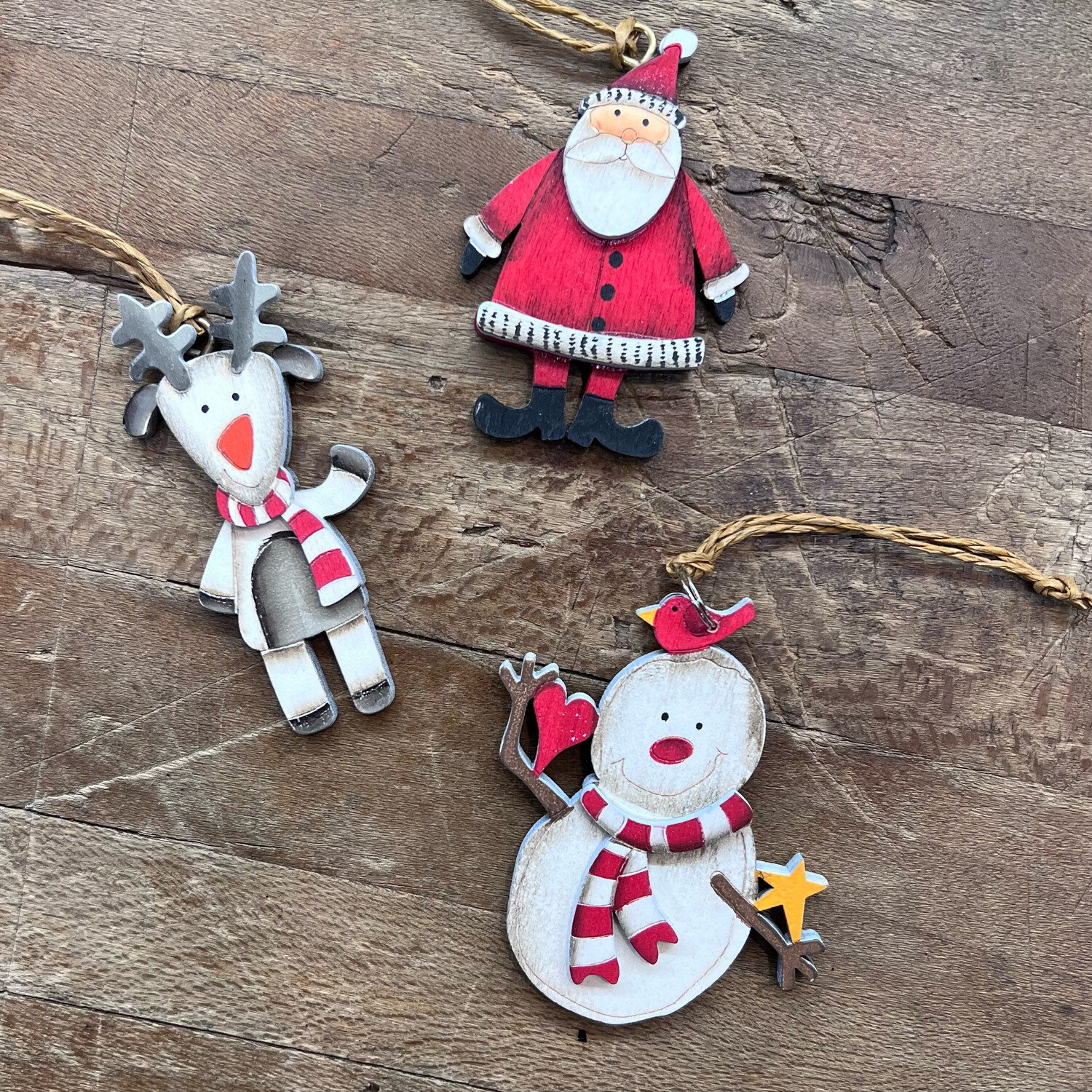 Addobbi Natale in Legno