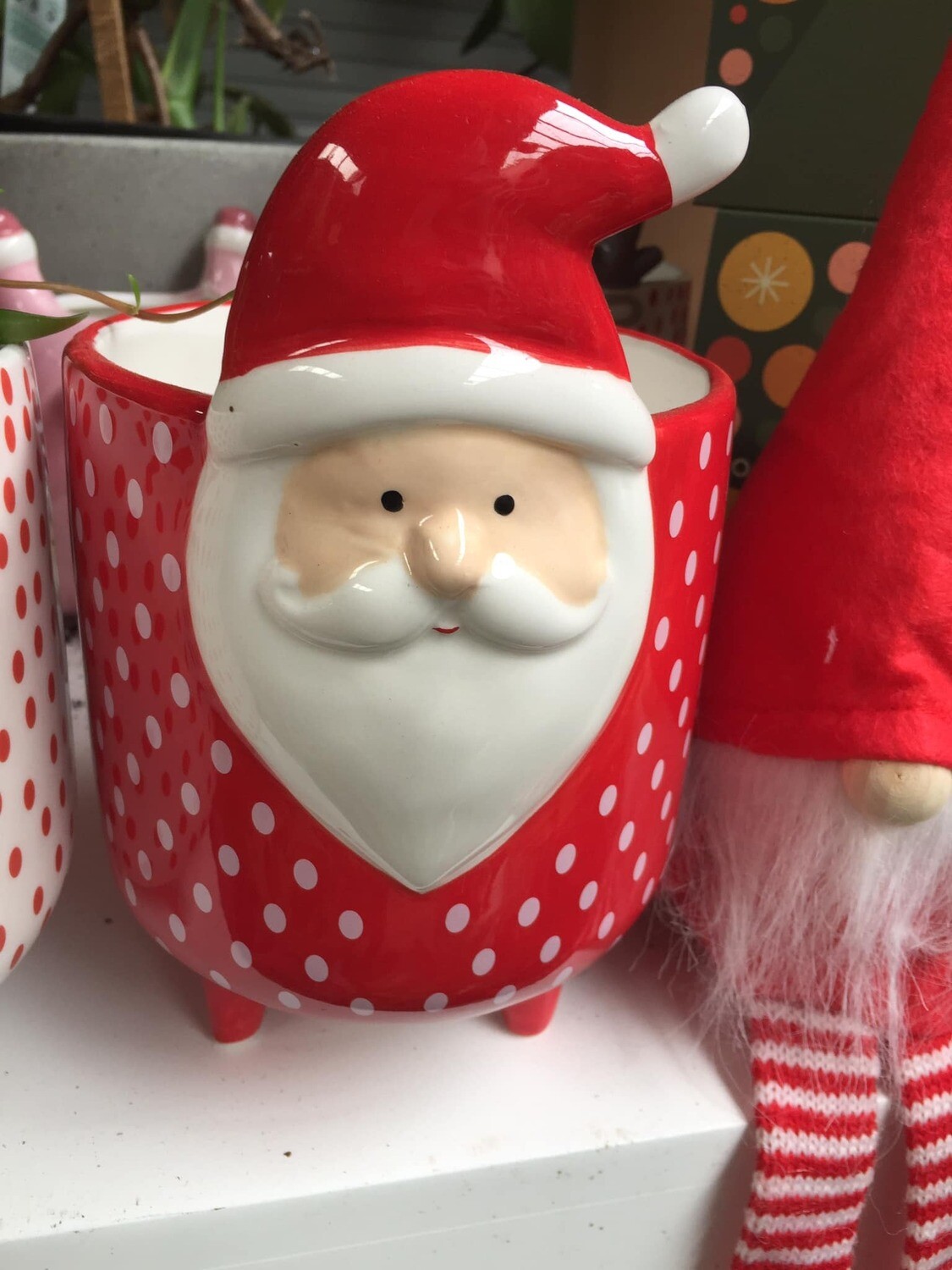 Santa planter