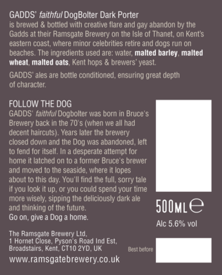 GADDS' DogBolter - x12 bottles