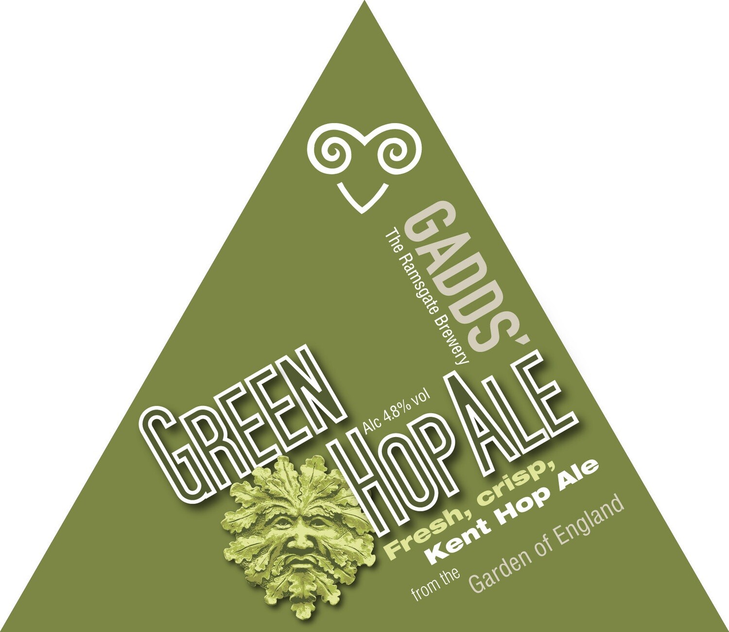 GADDS' Green Hop Ale Available in 4-pint bag, 10 litre and 20 litre bag ...