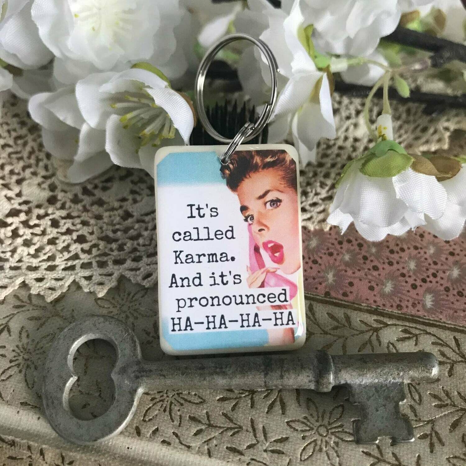 RRS It’s Called Karma Keychain (R30) – Store – The Plant Foundry