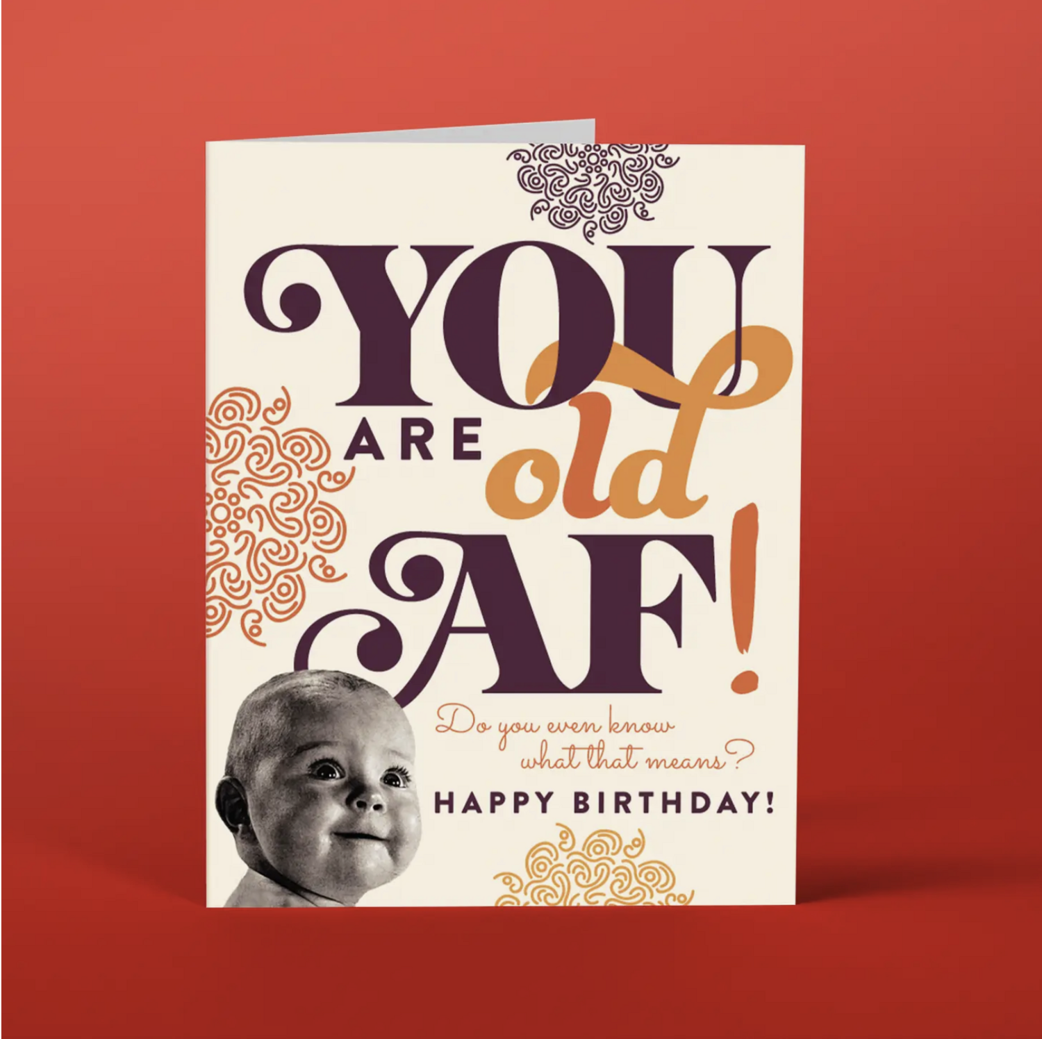 Offensive Delightful You Are Old AF Birthday Card (FN04) – Store – The ...
