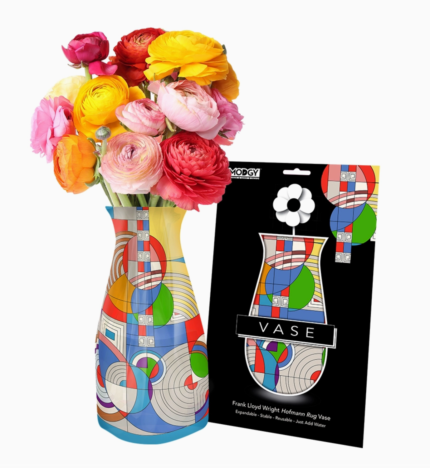 Modgy Expandable Vase – Frank Lloyd Wright Hoffman Rug – Store – The ...
