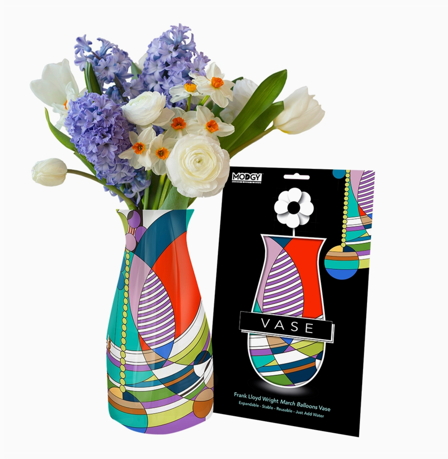 Modgy Expandable Vase – Frank Lloyd Wright March Balloons – Store – The ...