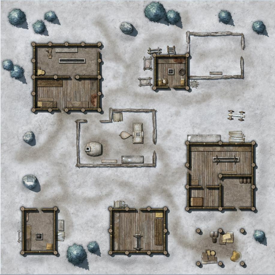 Viking Village Layout