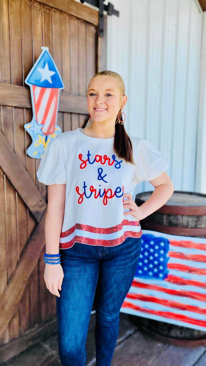 Stars And Stripes Top