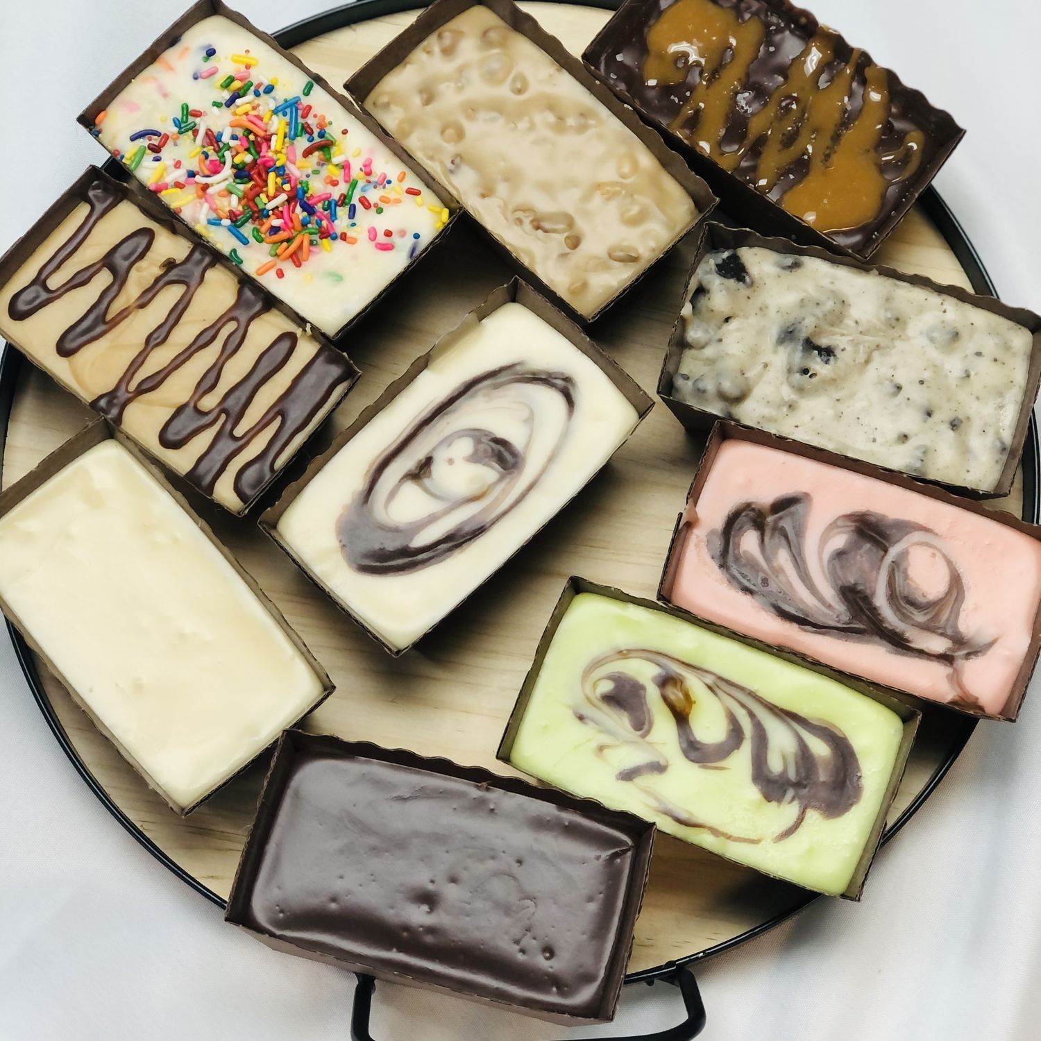 Build Your Own 3 Piece Fudge Sampler Box Homemade by Sweet Julep's ...