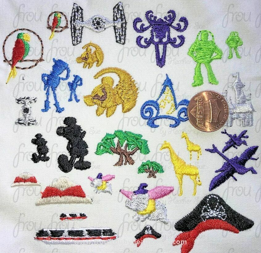 Tiny Designs half inch- 2 inch – Store – Frou Frou by Heather Sue