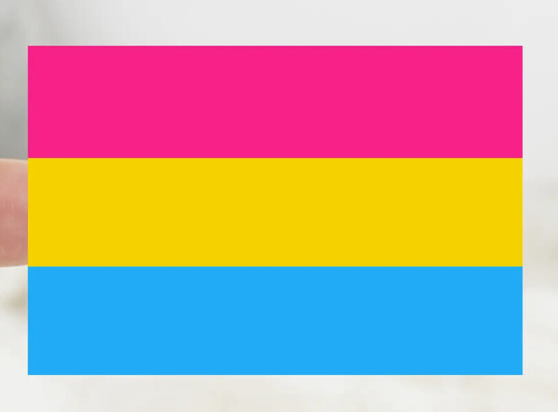 Pansexual Pride Flag Sticker