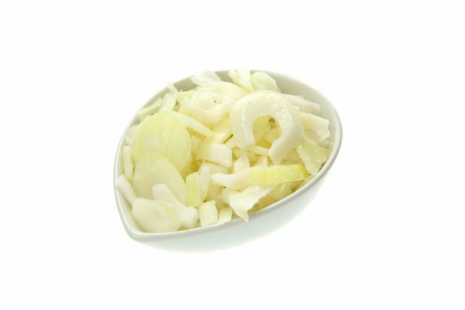 Oignons émincés surgelés en sachet 2.5 kg