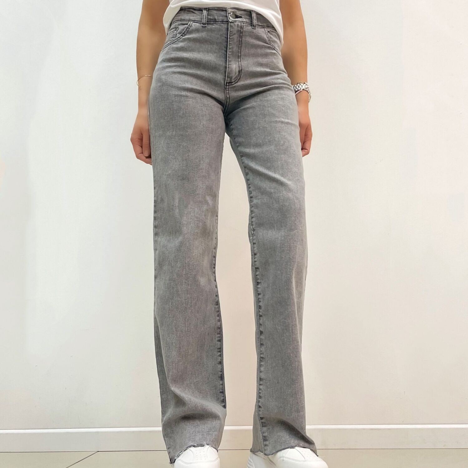 jean NIZA gris claro