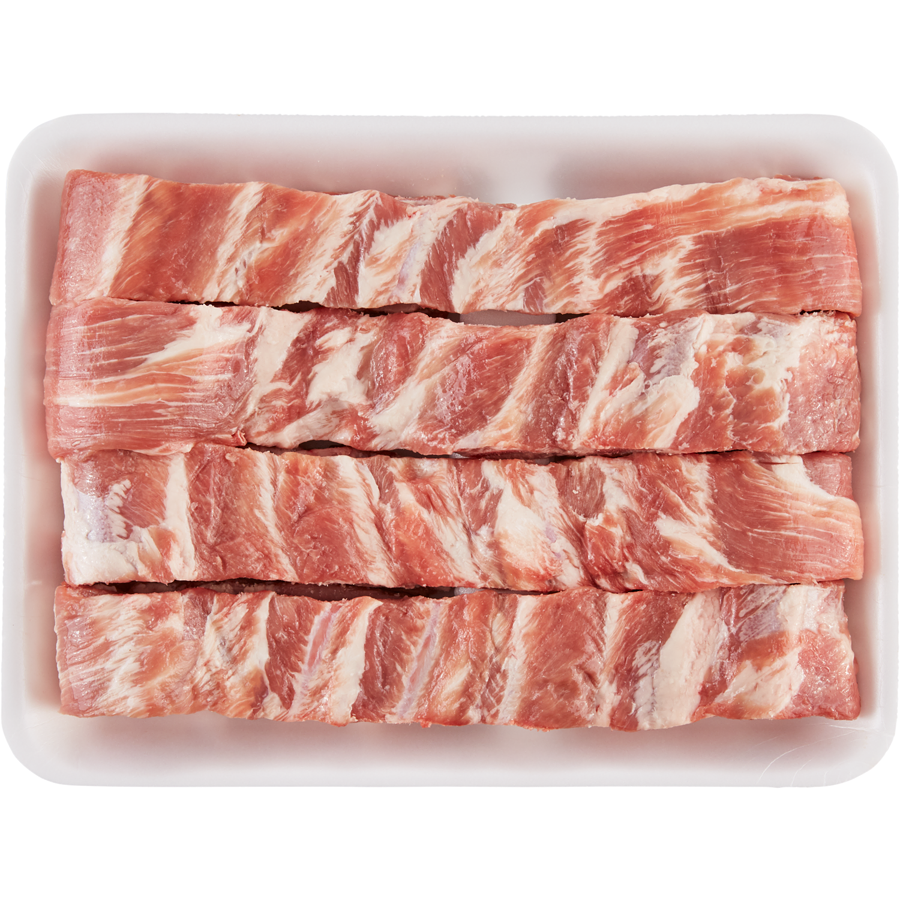 Pork Side Ribs - Center Cut 1lb Local Wallenstein