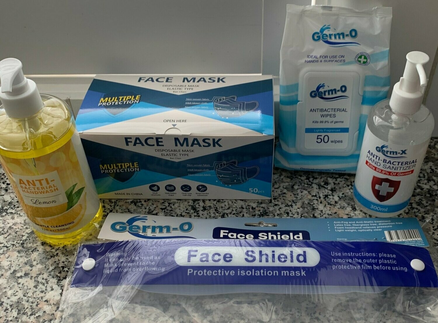 FACE MASK AND HAND SANITIZER BUNDLE PLUS MORE!