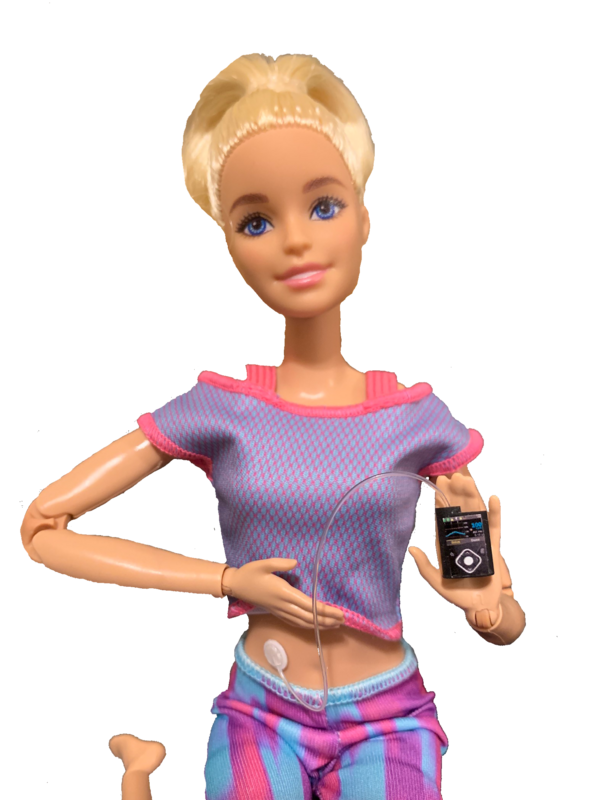 Medtronic Toy Insulin Pump For Barbie, Elf On The Shelf, And Action ...
