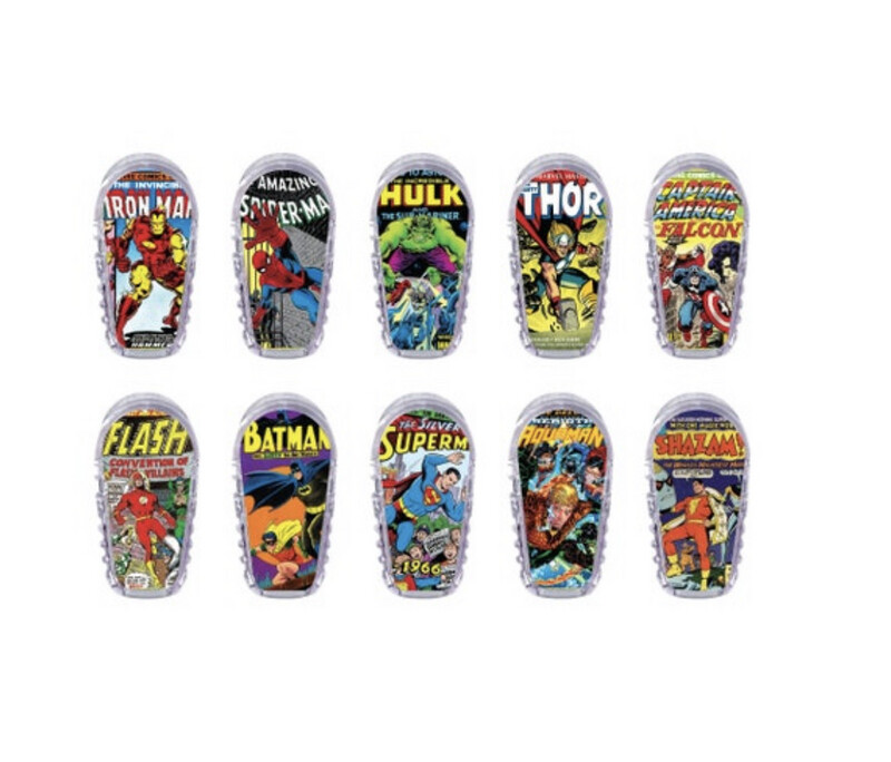 Dexcom Transmitter Stickers Comic Dexcom Decals - 10 Count Variety Pack Dexcom Transmitter Stickers Comic Dexcom Decals - 10 Count Variety Pack