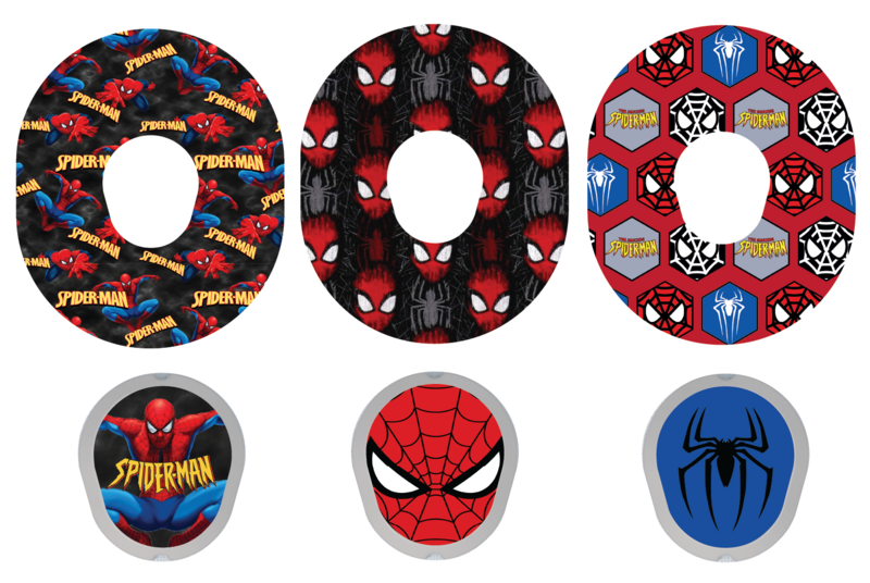 Glucomart Premium Dexcom G7 Patches and Dexcom G7 Stickers Spiderman ...