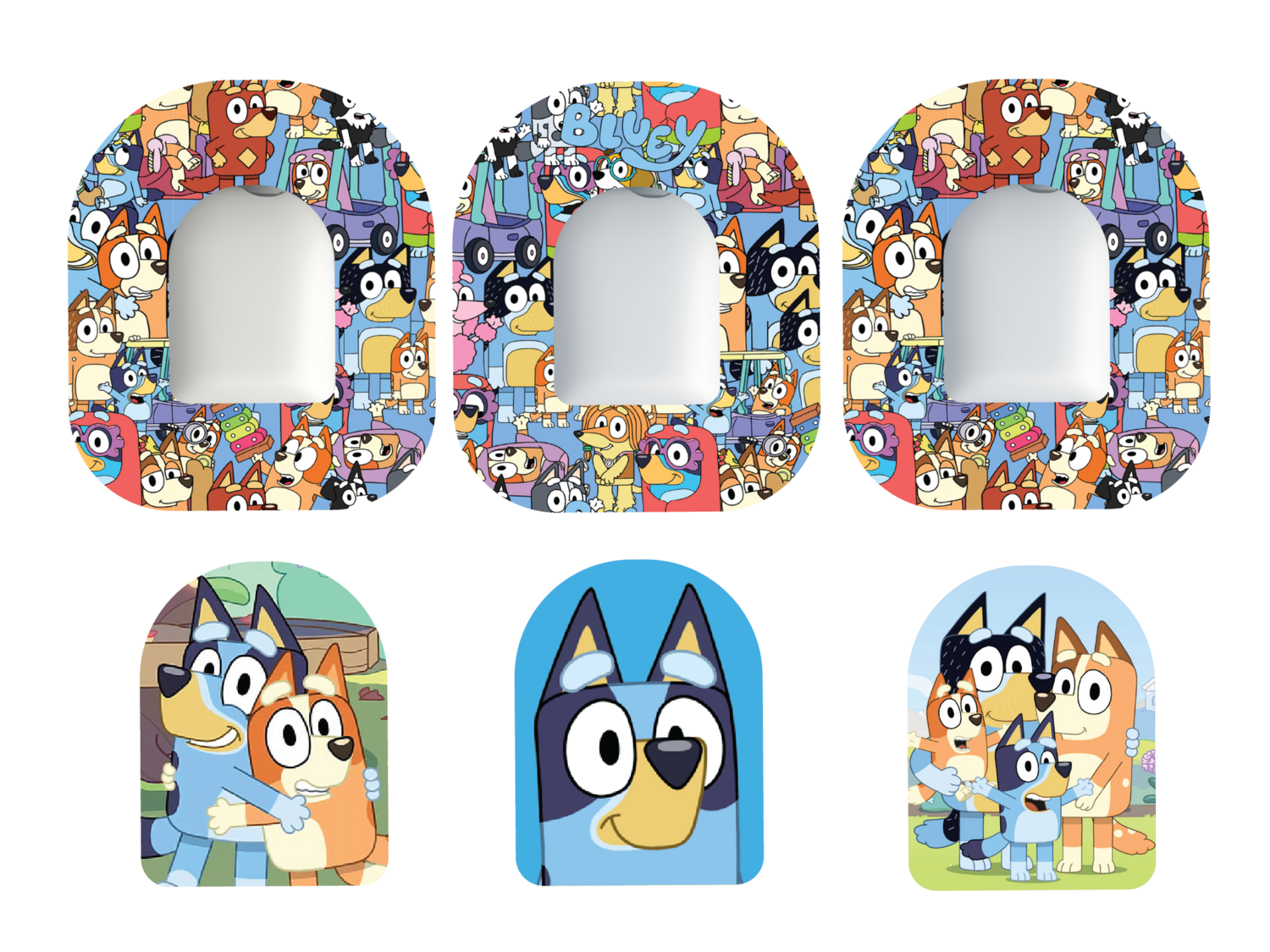 Glucomart Premium Omnipod Patches and Omnipod Stickers Kid's Omnipod 3-Pack