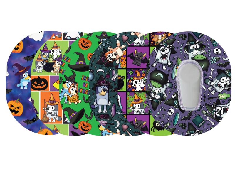Glucomart Premium Dexcom G6 Patches and Dexcom G6 Stickers Halloween ...