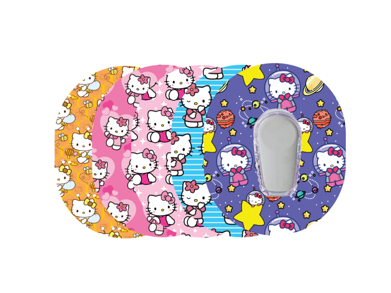 Glucomart Premium Dexcom G6 Patches Kitty Dexcom Patch 5-Pack