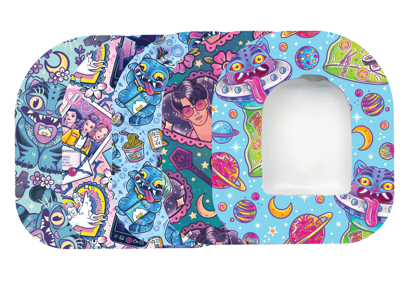 Glucomart Omnipod Adhesive Patches – Hypoallergenic, Waterproof & Fray ...