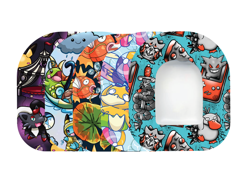 Glucomart Premium Omnipod Adhesive Patches Catch'em All 5-Pack