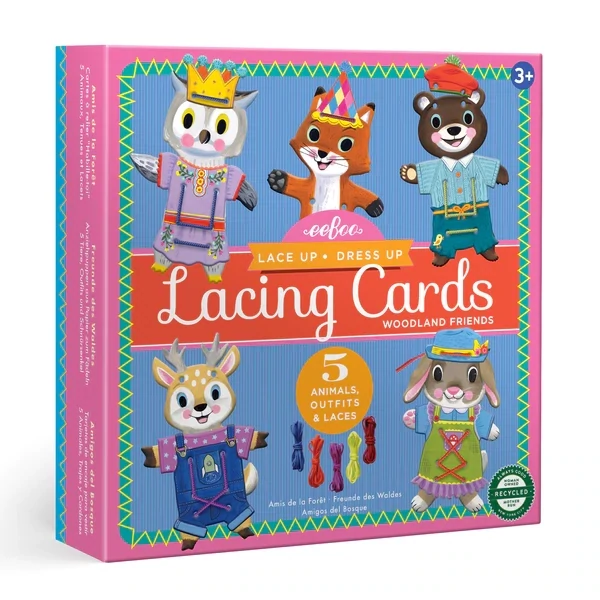 EB Woodland Friends Dress Up Lacing Game