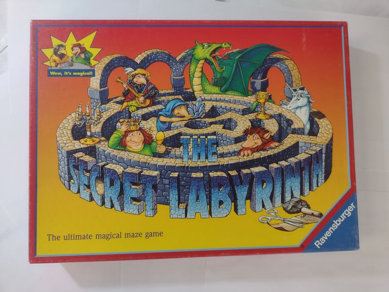 The Secret Labyrinth 1998 Board Game