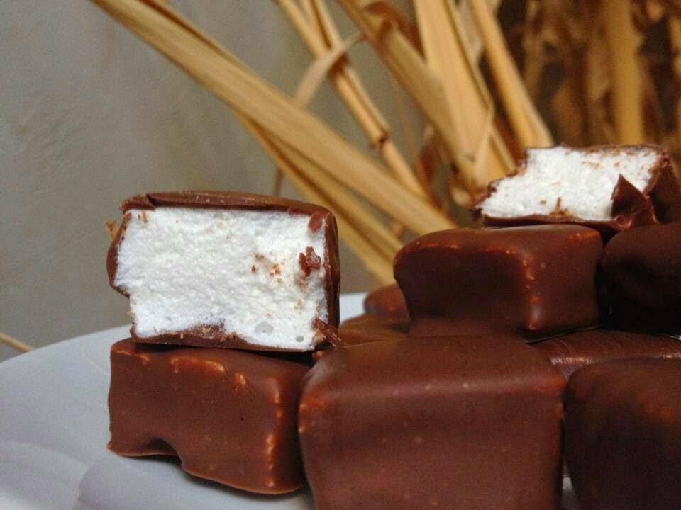 GUIMAUVES ENROBEES DE CHOCOLAT