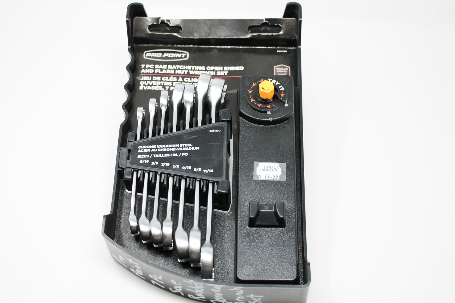 Pro Point Open Ended Ratchet Set-SOLD