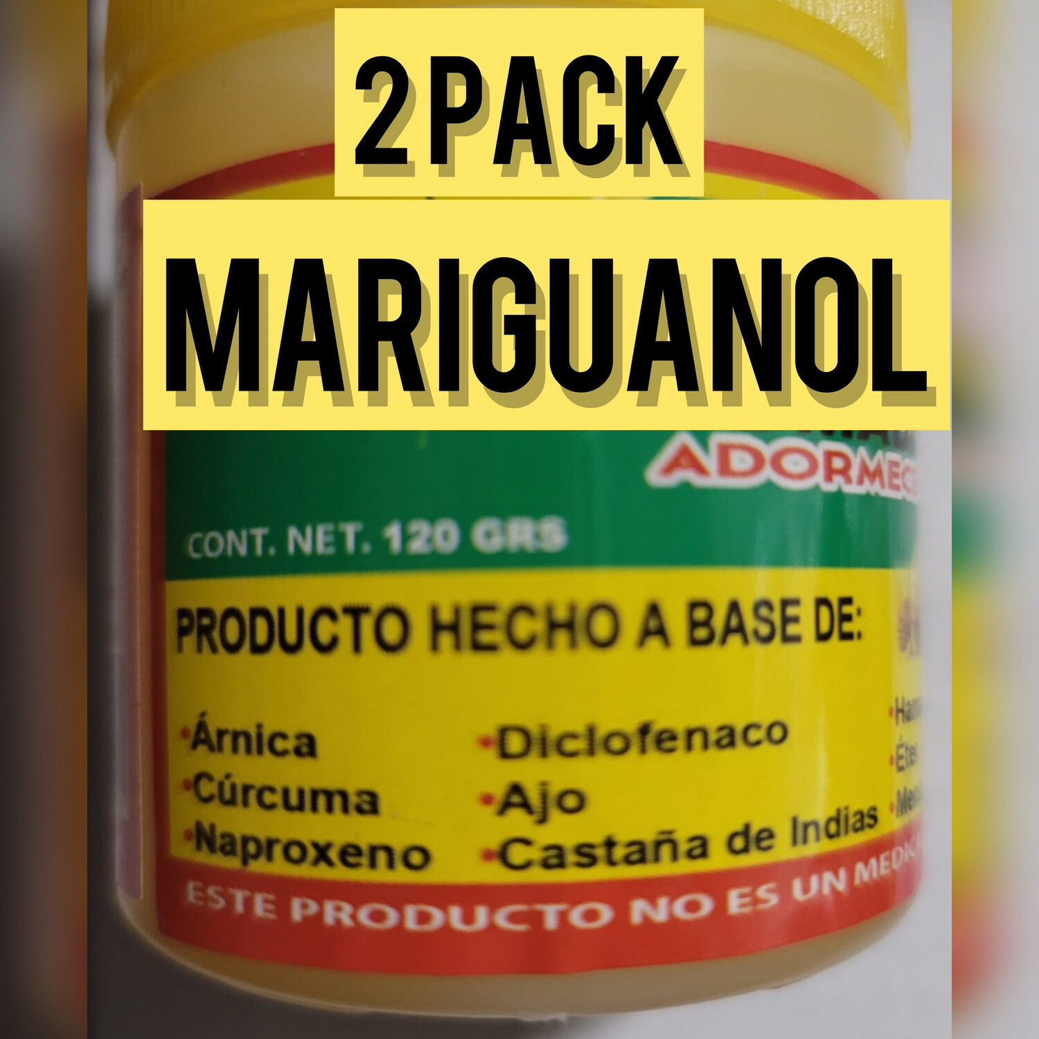 Mariguanol gel 2 pack