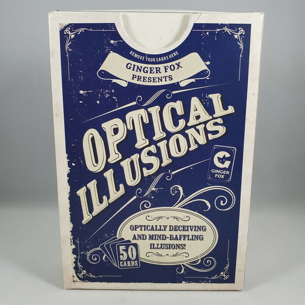 Optical Illusions Card Deck