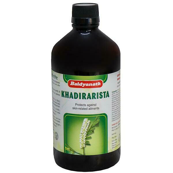 Baidyanath Ayurvedic Khadirarishta Syrup 450ml