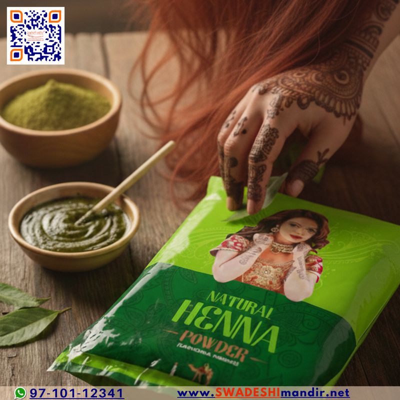 Swadeshi Mandir Natural Henna Powder