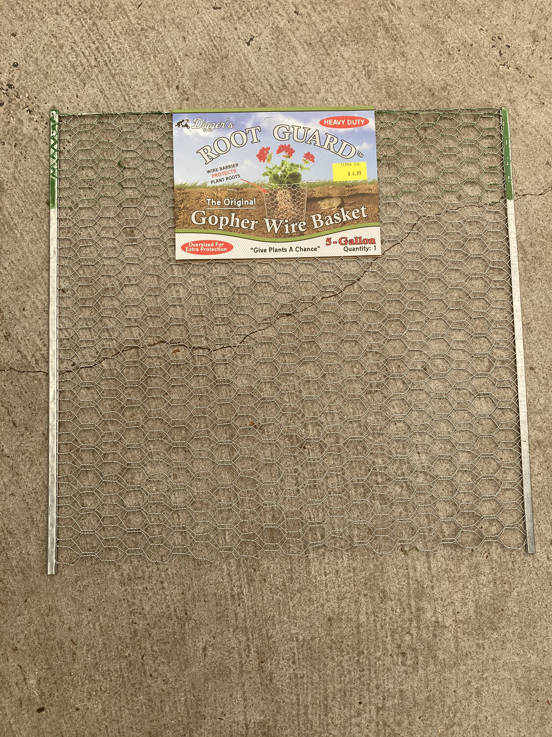 ROOT GUARD 5G GOPHER WIRE BSKT - Benches & Tables - Terra Sol Garden Center